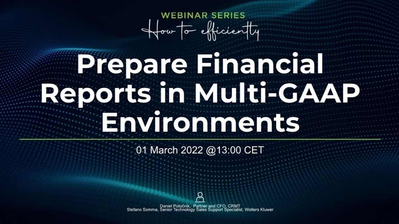 Financial Reports in Multi-GAAP Environments - crmt.com